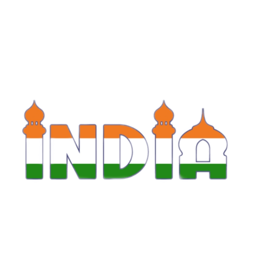 india With Transparent Background