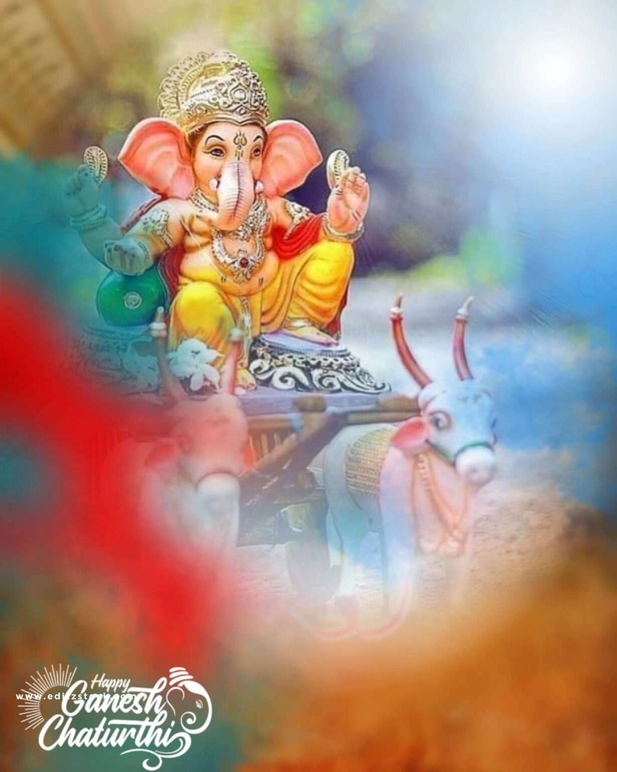 Sony jackson Ganesh chaturthi editing background