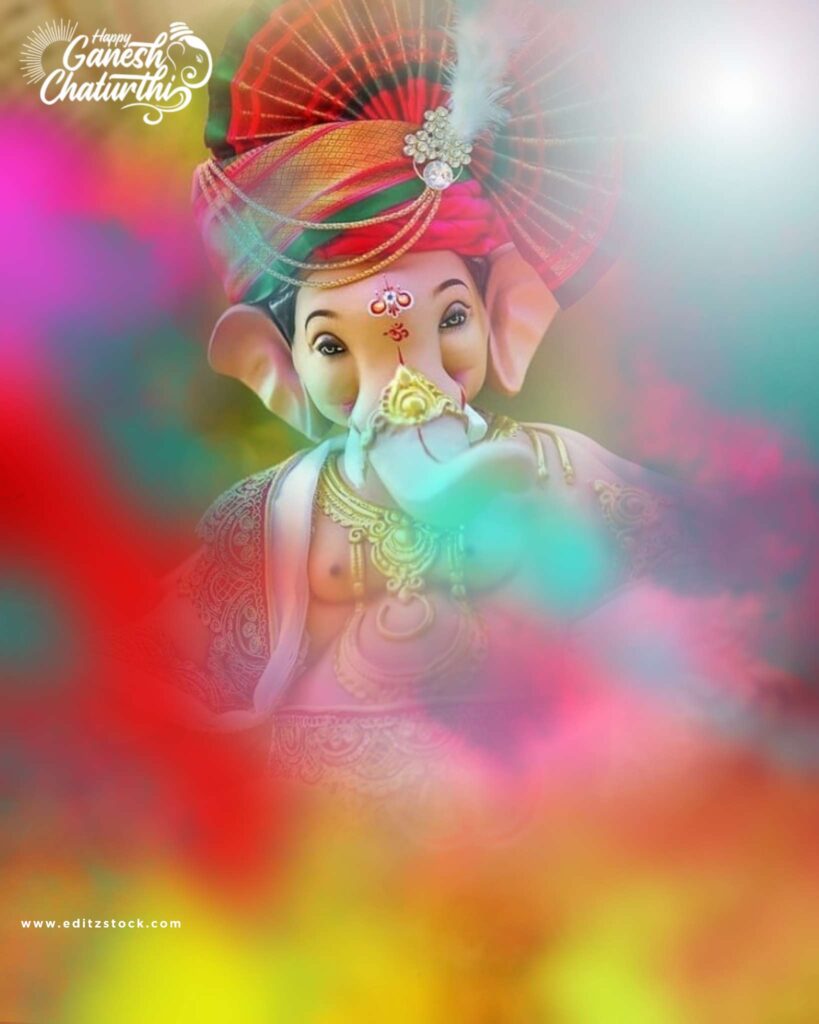 Ganpati bappa editing background download