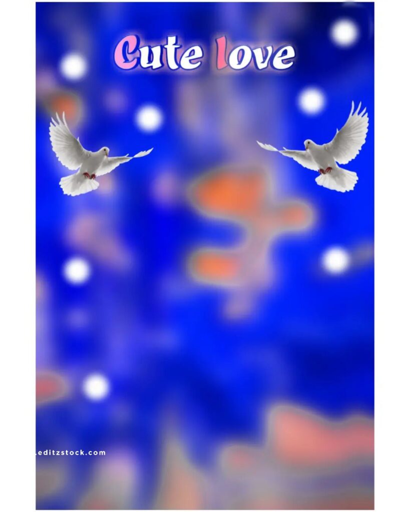 Cute love hd cb editing background