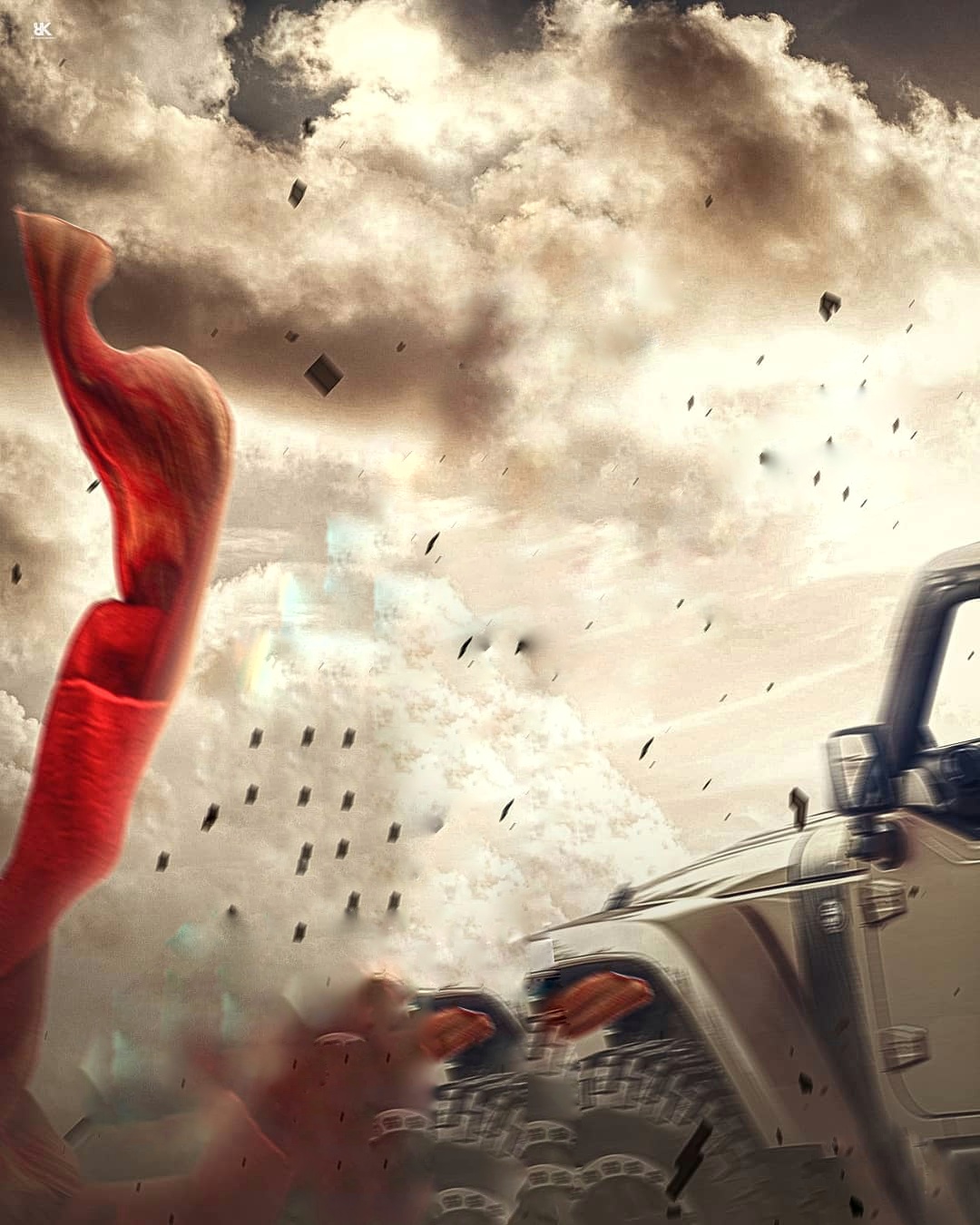 Nvartri poster editing background