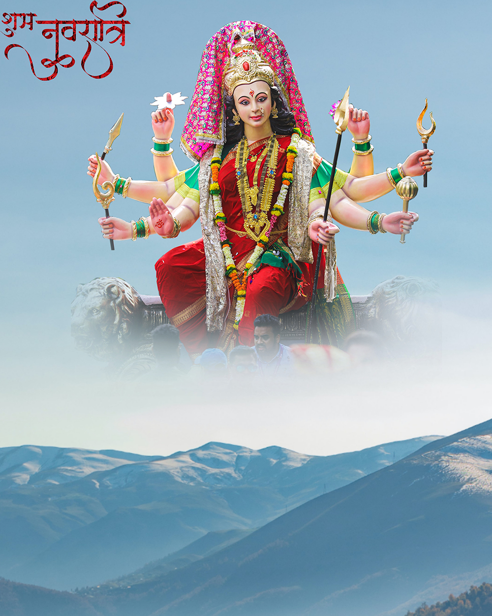 happy navratri hd editing background images