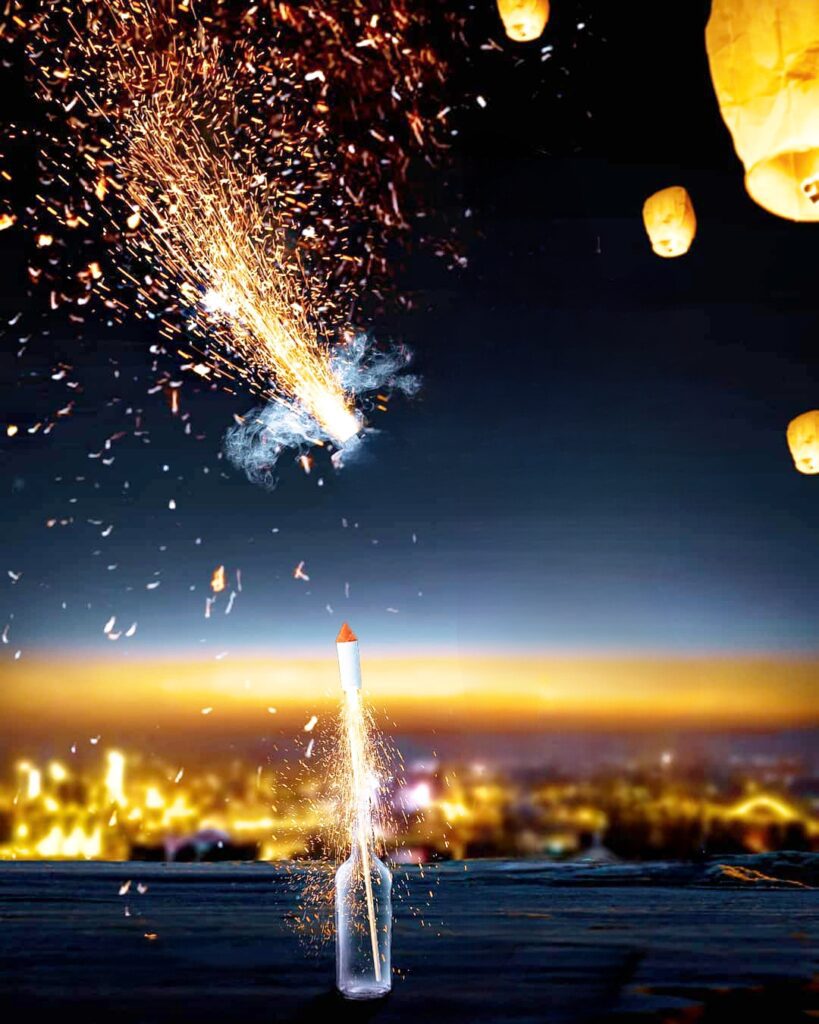 Diwali crackers hd photo editing background
