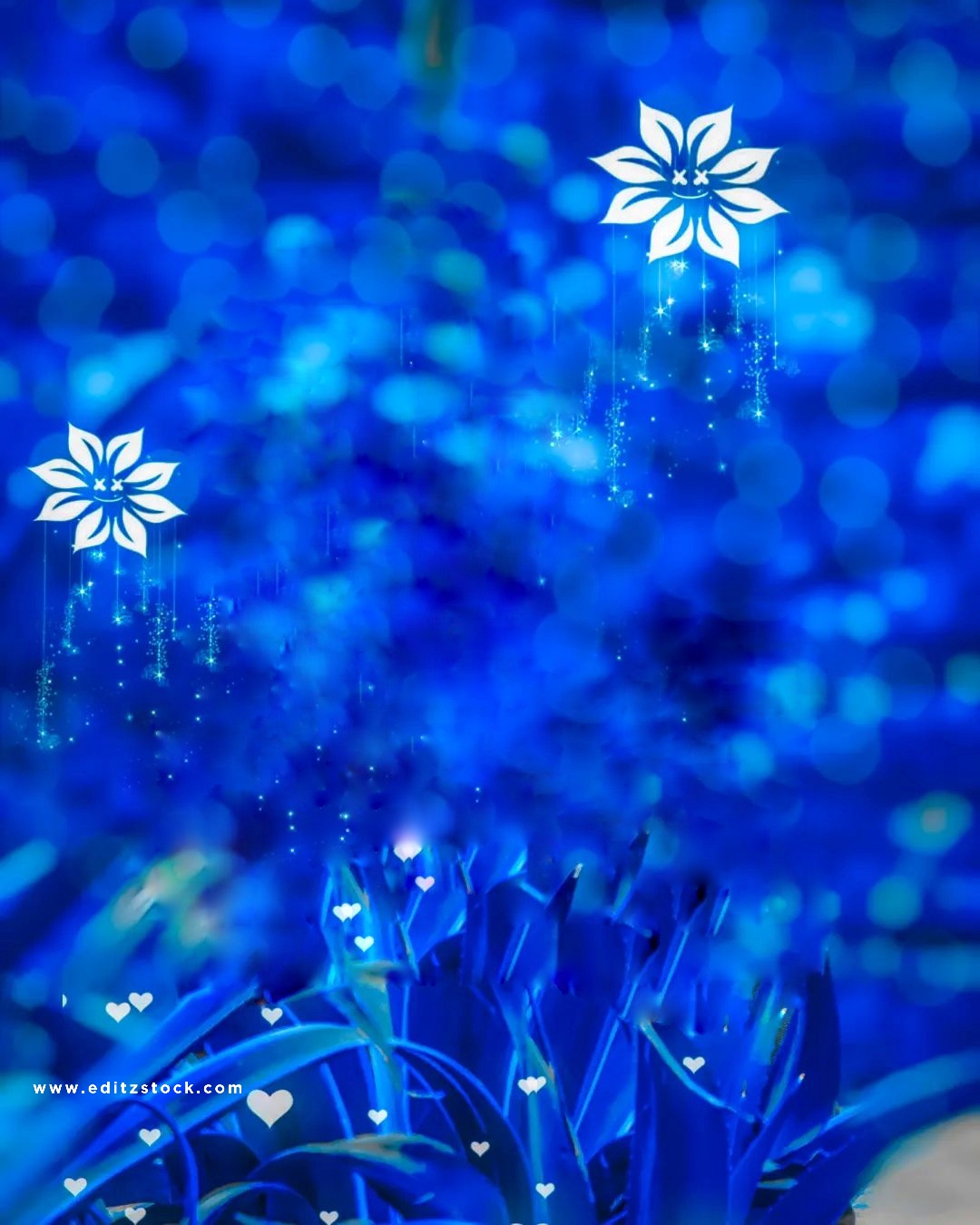 blue cb editing background