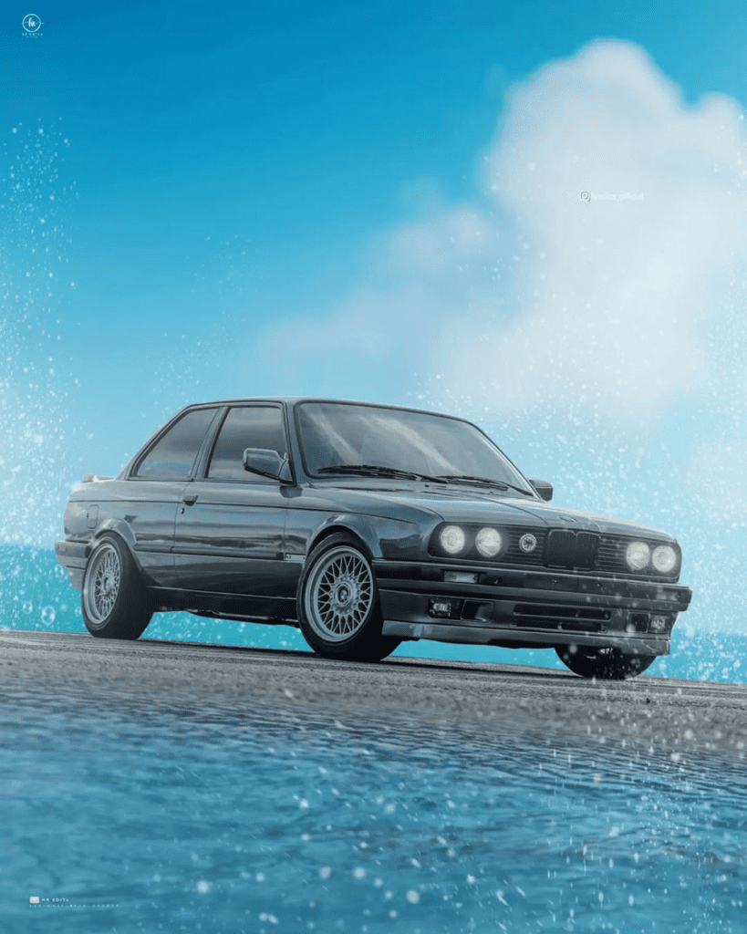 Car editing background