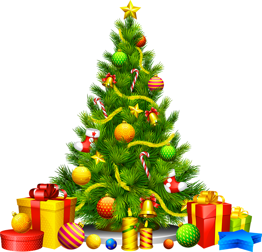 Christmas tree hd png images