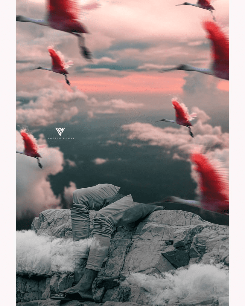 Clouds photo editing background