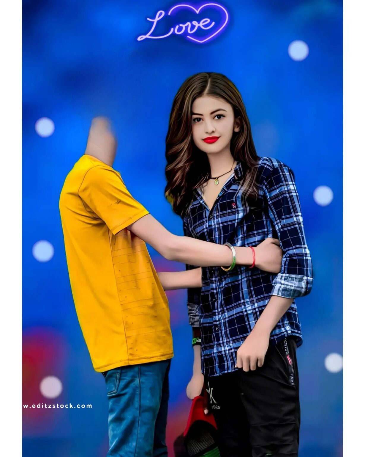 Face cut girl cb editing background