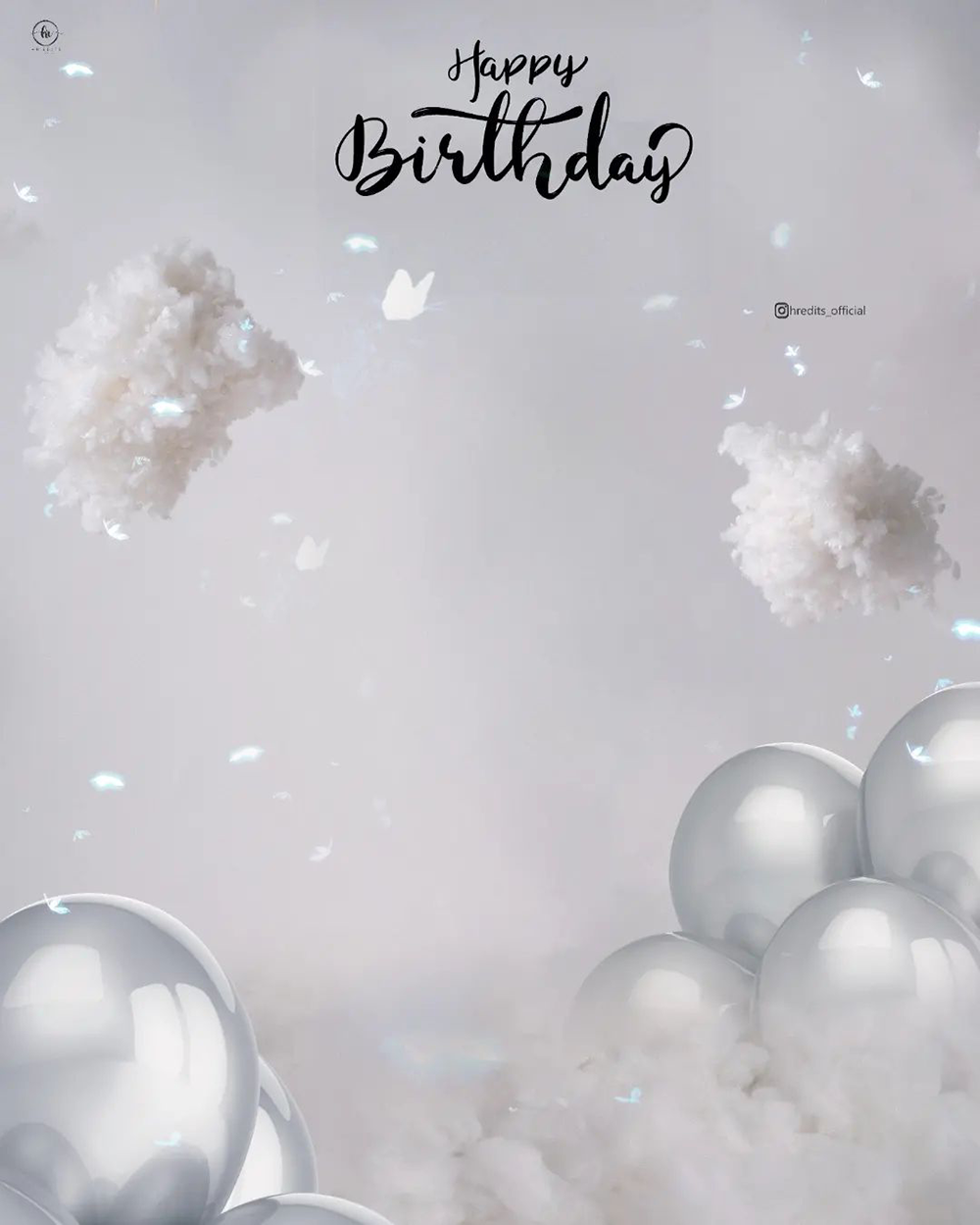 Happy birthday photo editing background