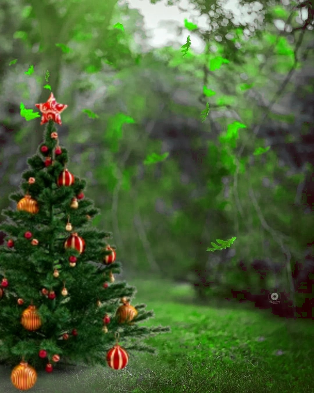 Hd christmas photo editing background