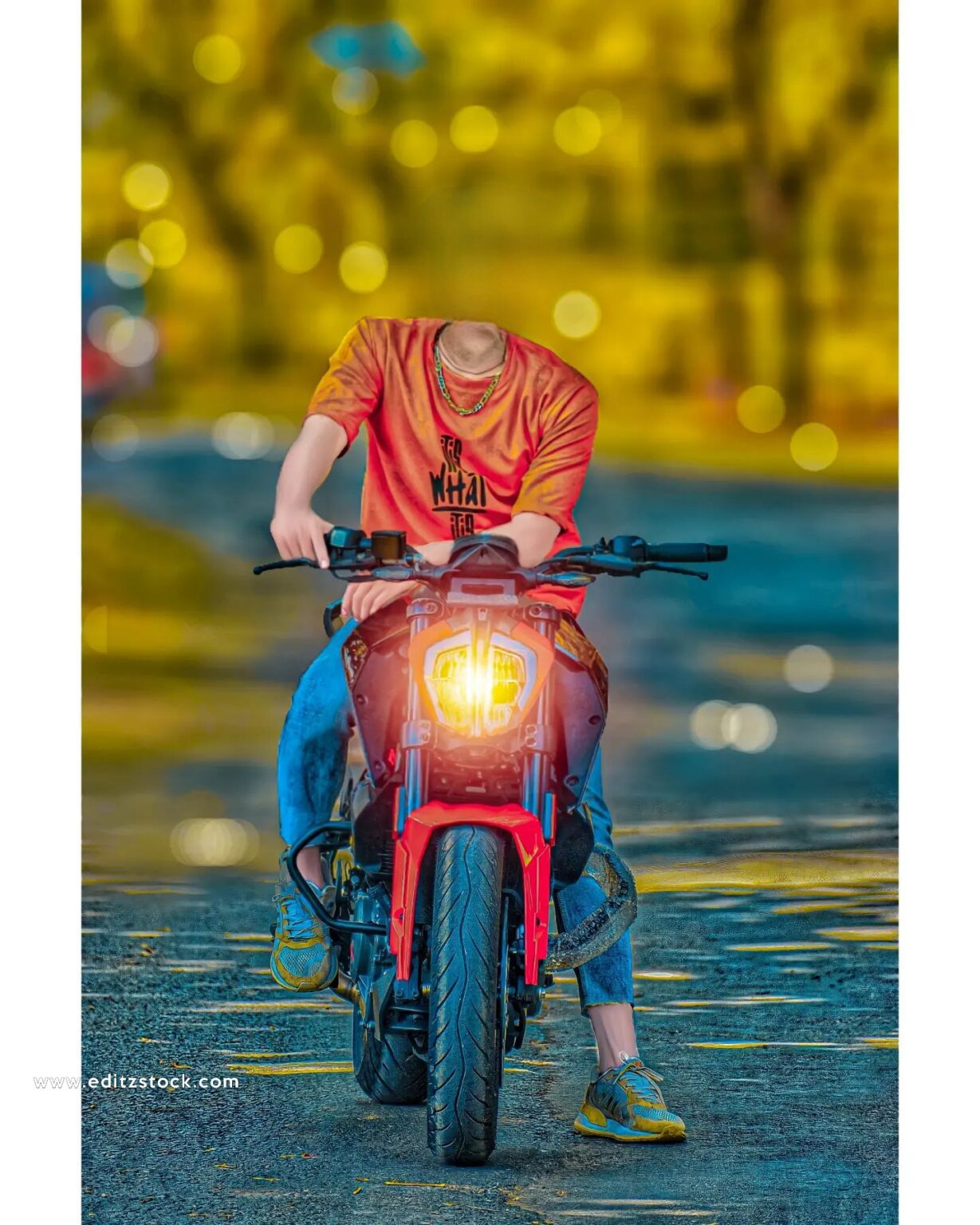 Bike photoshop cb editing background