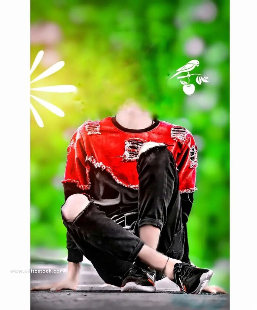 Boy headcut cb background