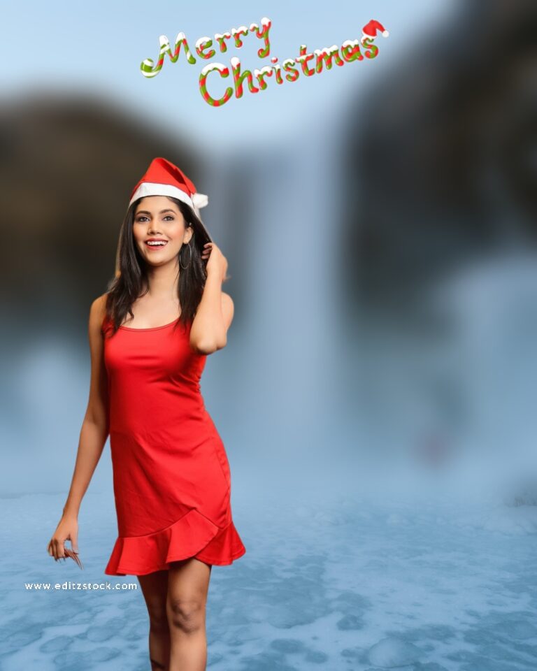 Merry christmas photo editing background