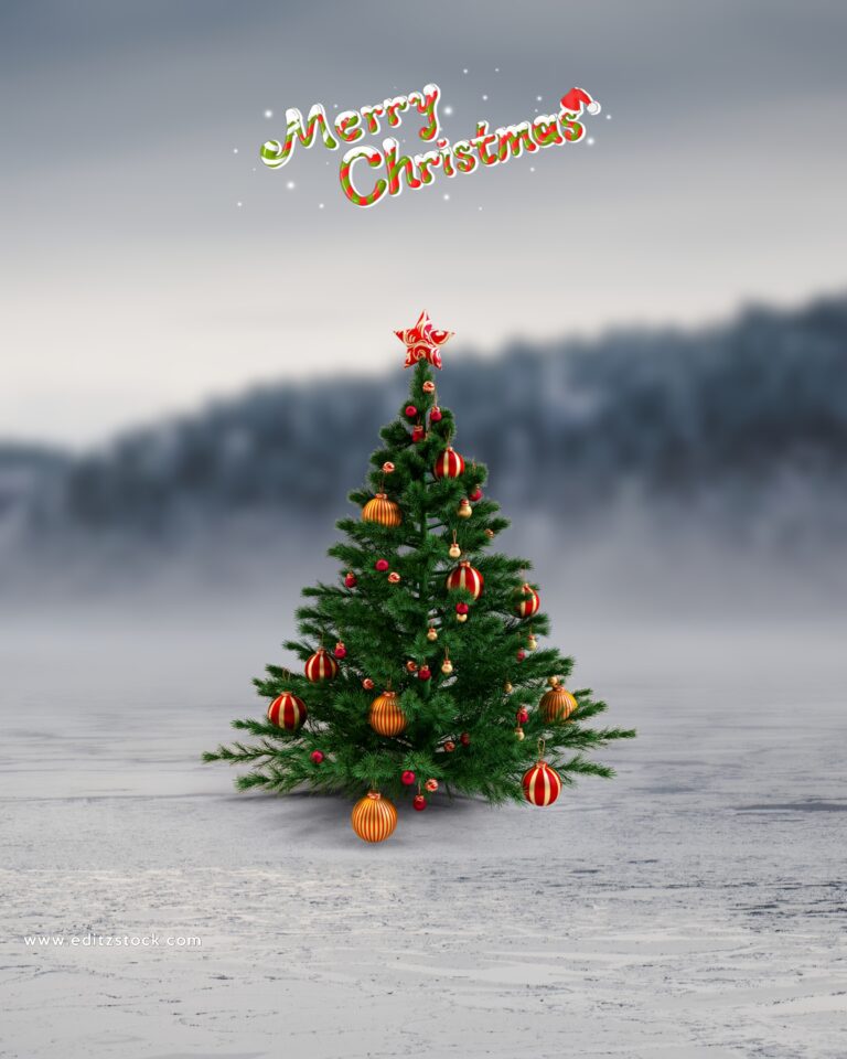 Merry christmas photo editing background