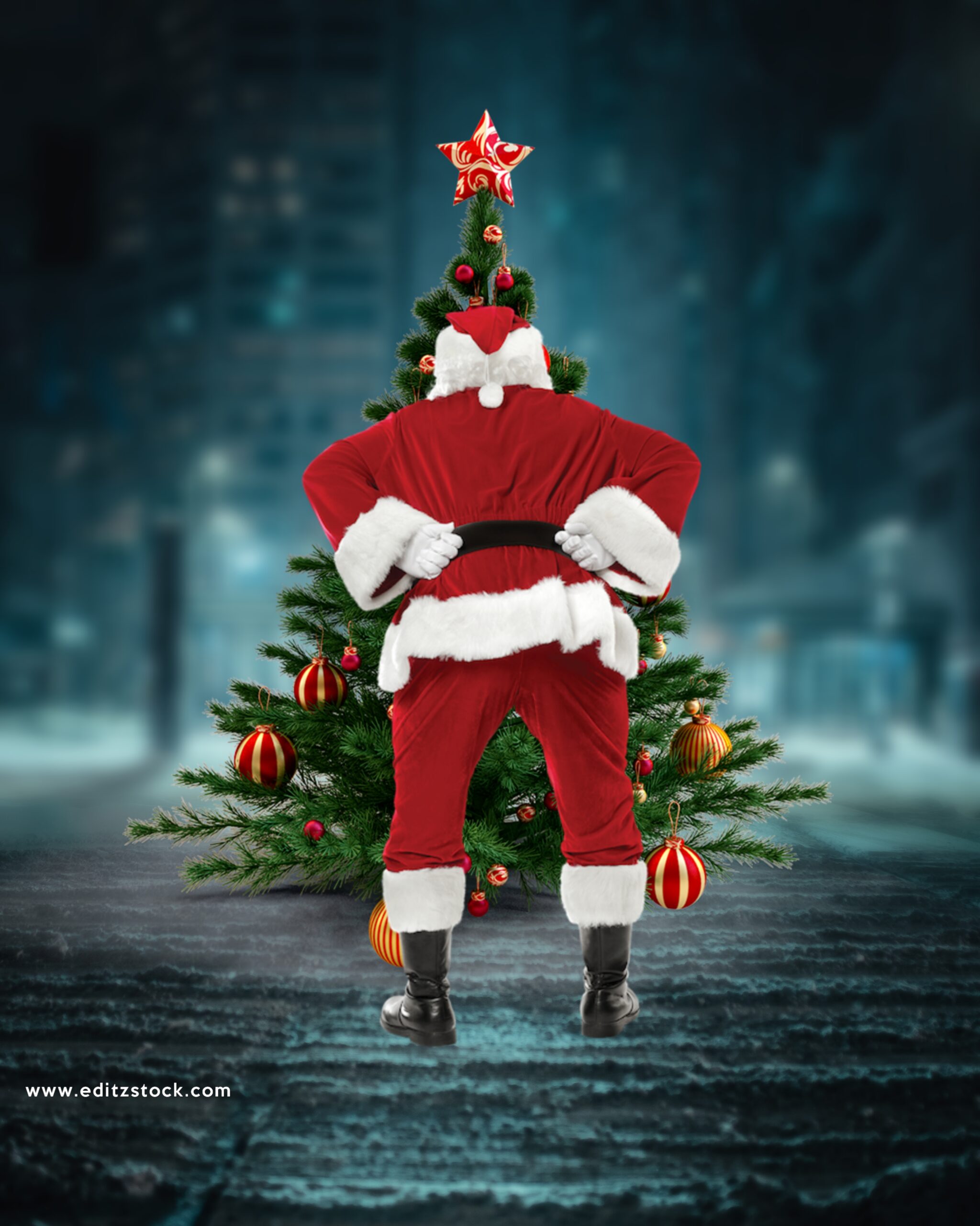 Photoshop christmas editing background