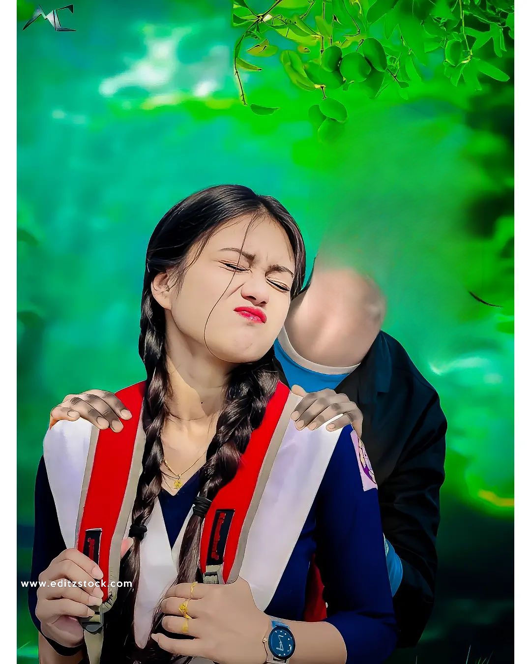 Desi girl cb background for editing