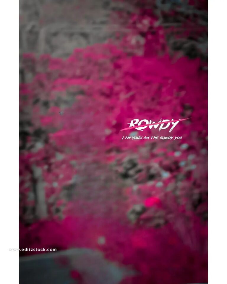 Rowdy cb editing background