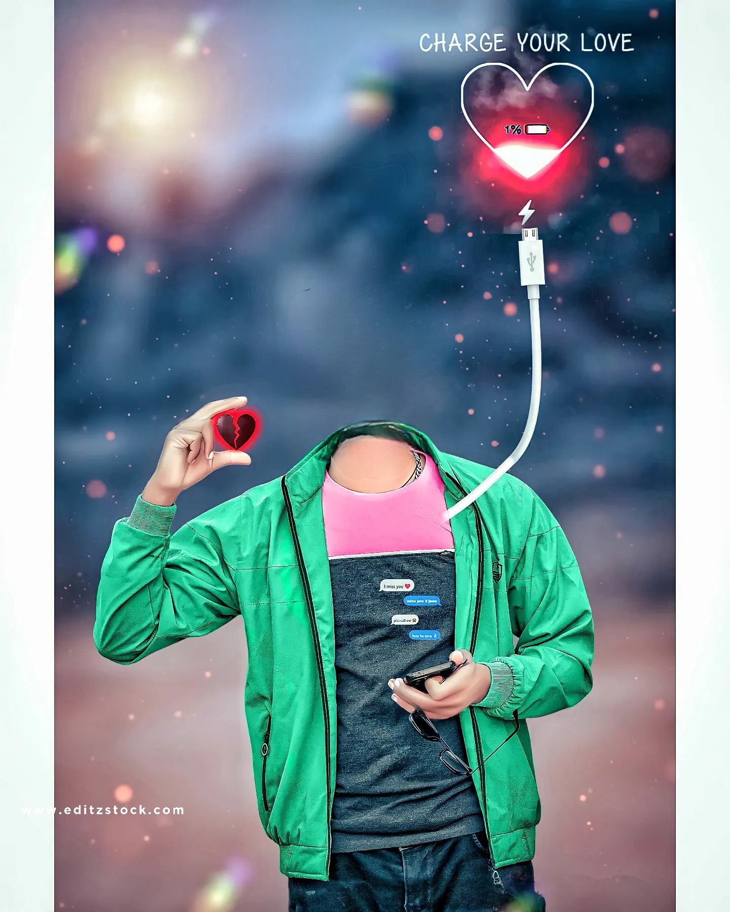 Face cut cb background full hd