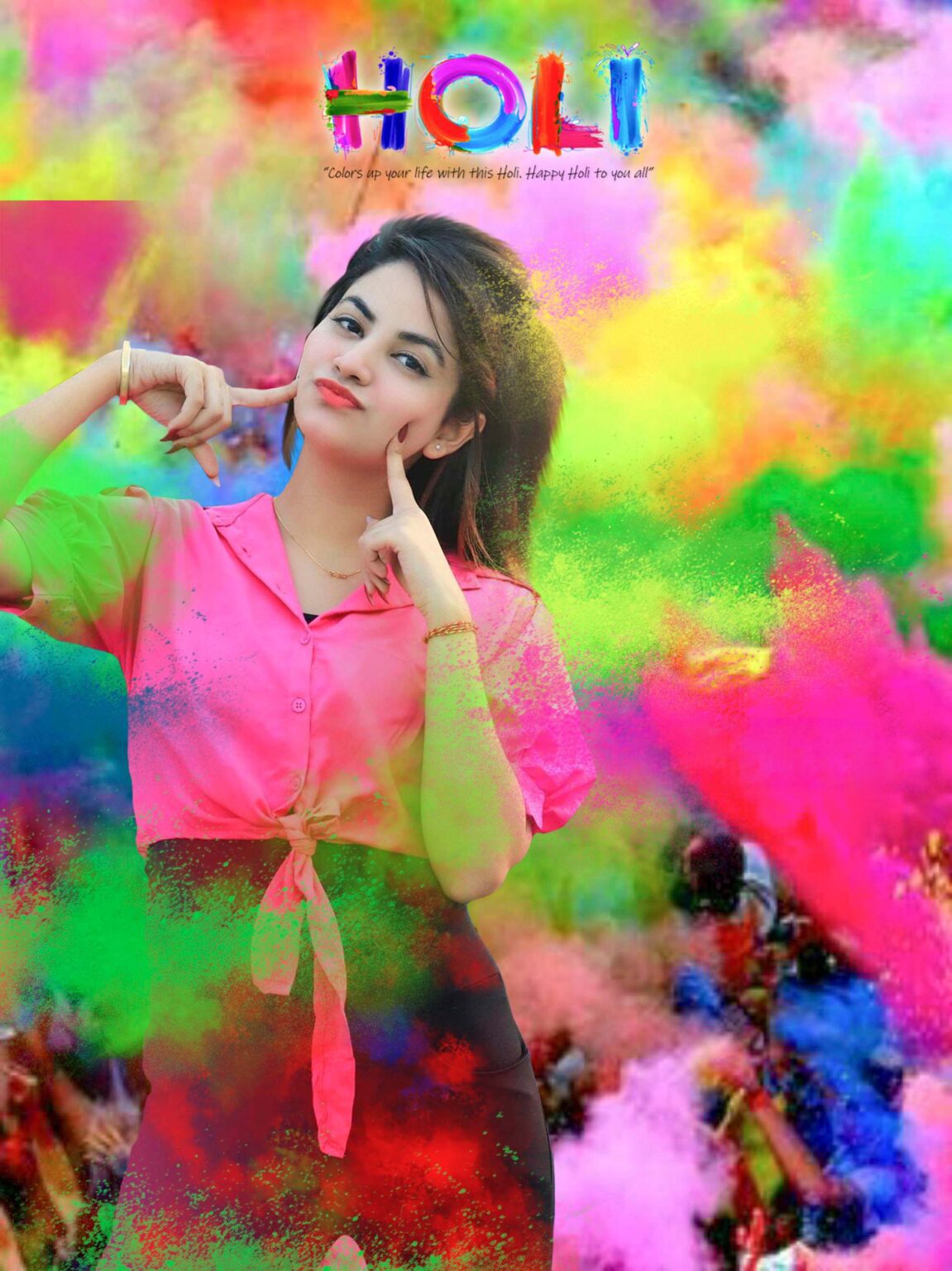 Holi Editing background Full Hd Download