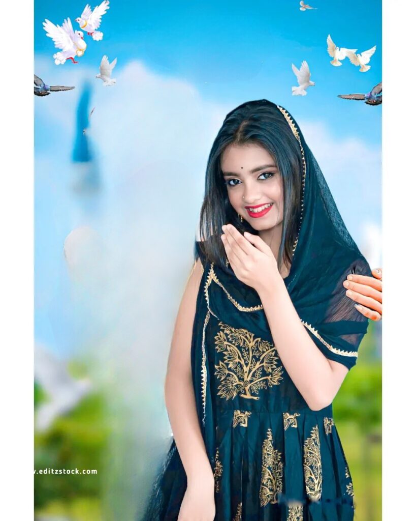 Cute girl top cb editing background