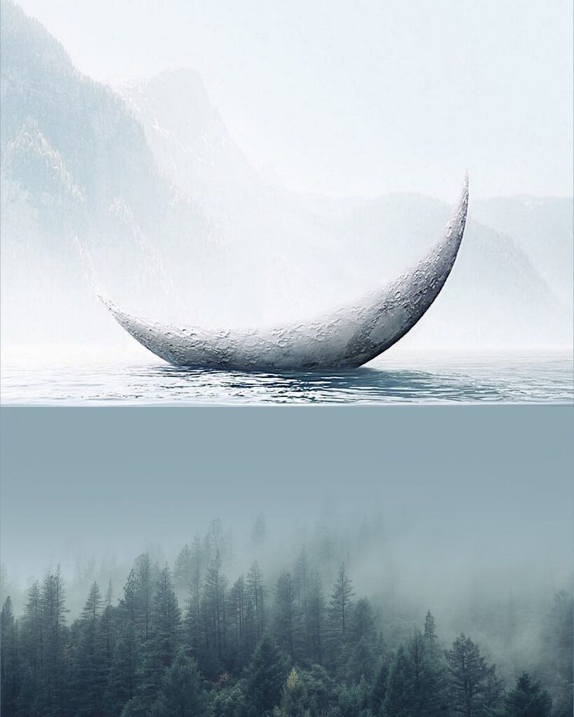 Half Moon Editing Backgrounds