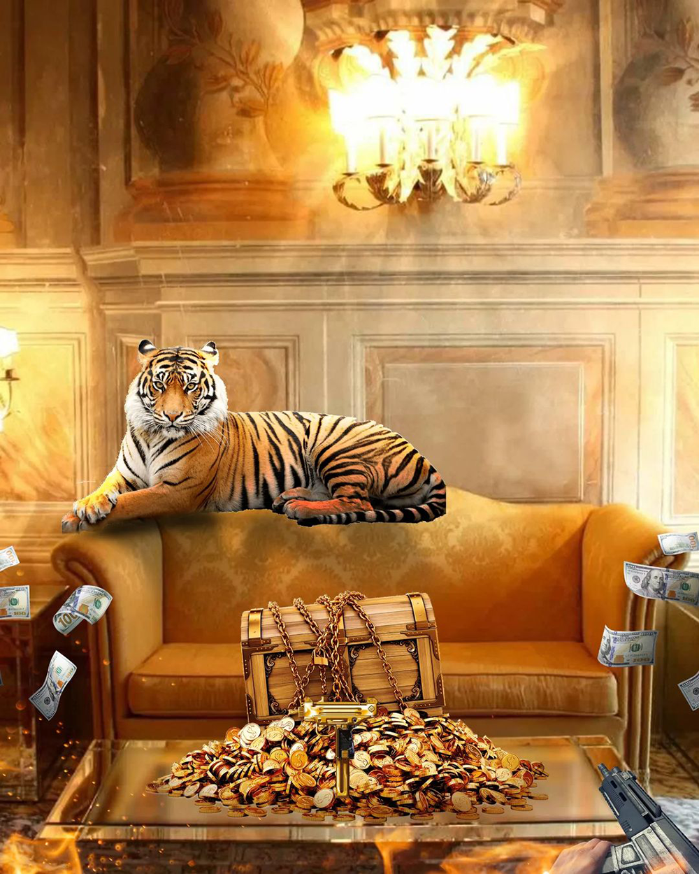 Luxury house hd editing background