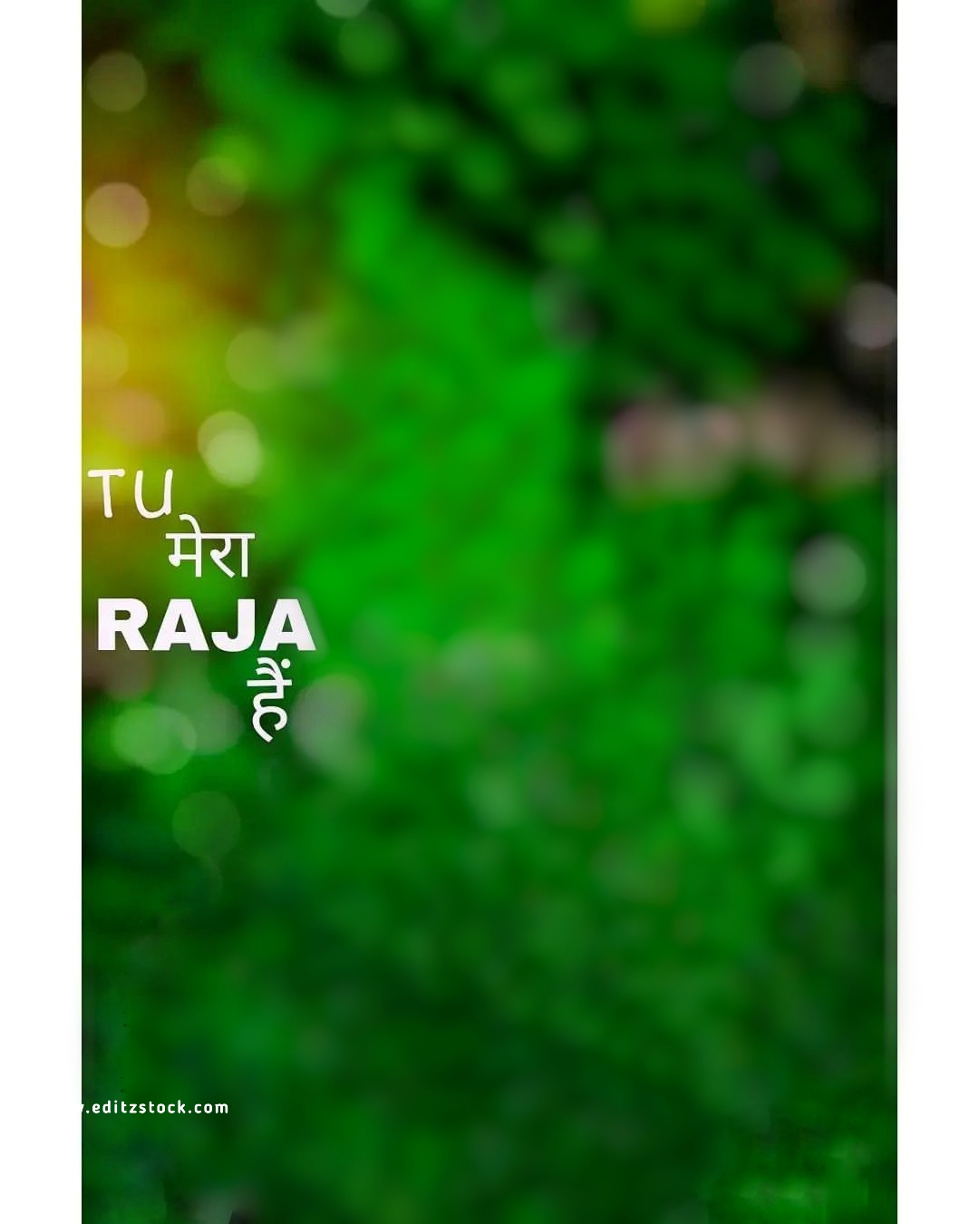 Tu mera raja hai new cb editing background
