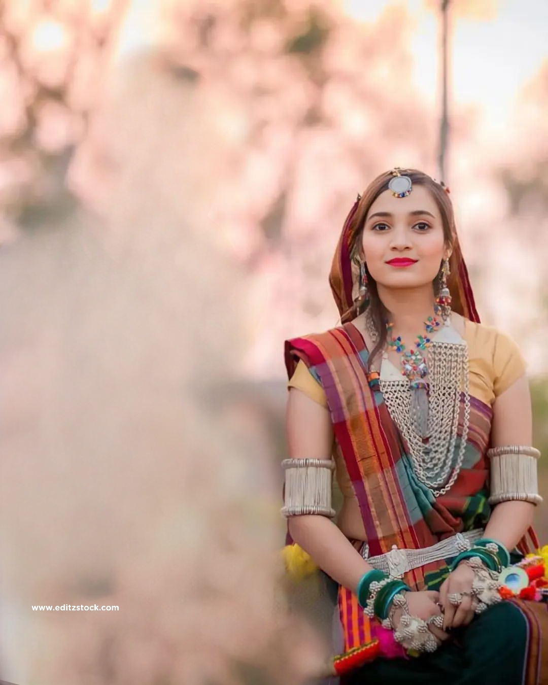 Rajsthani Girl cb background Image