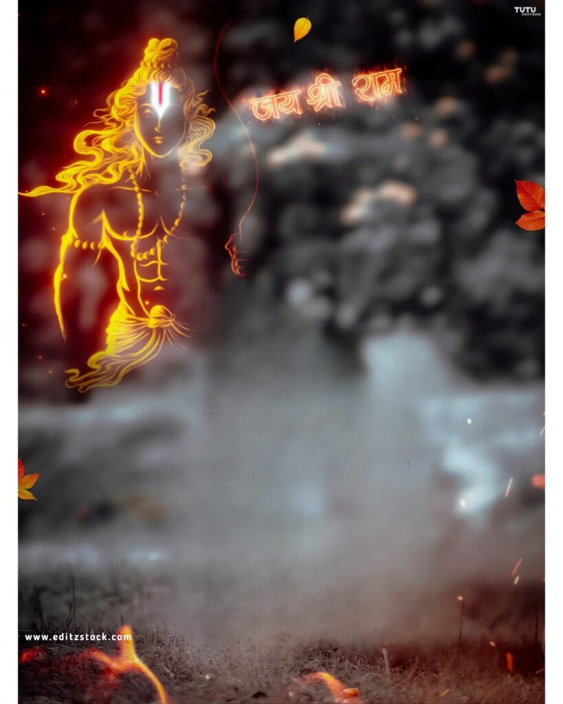 Jai shree ram full hd cb editing background