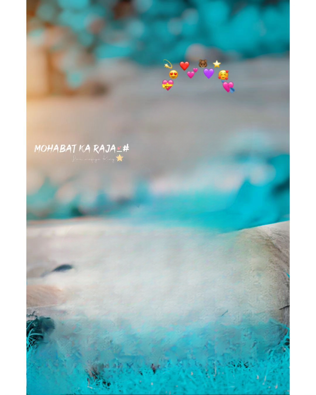 Sad emoji editing background