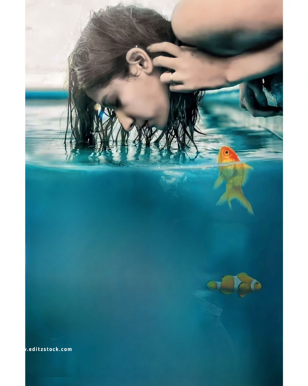 Water Splash Cb Editing Background