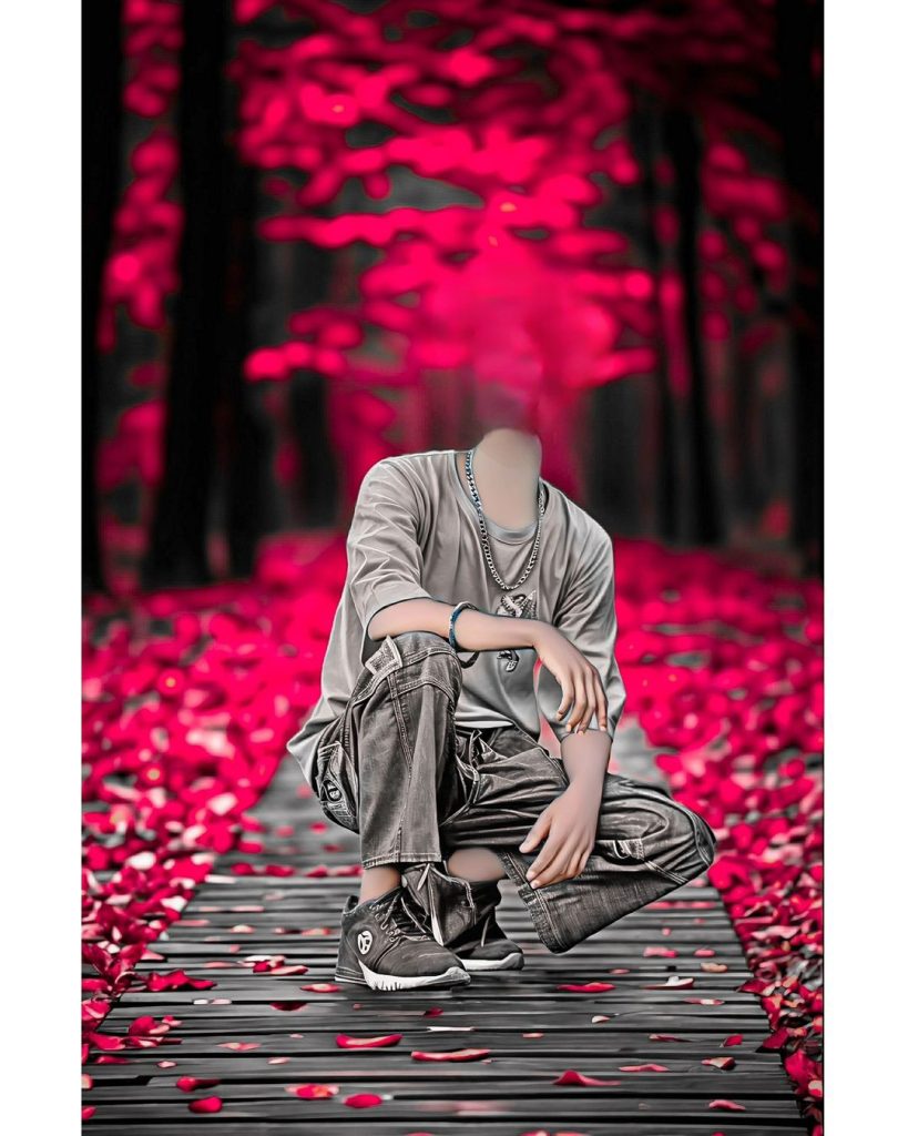 Boy Without Face CB Photo Editing Background 4k